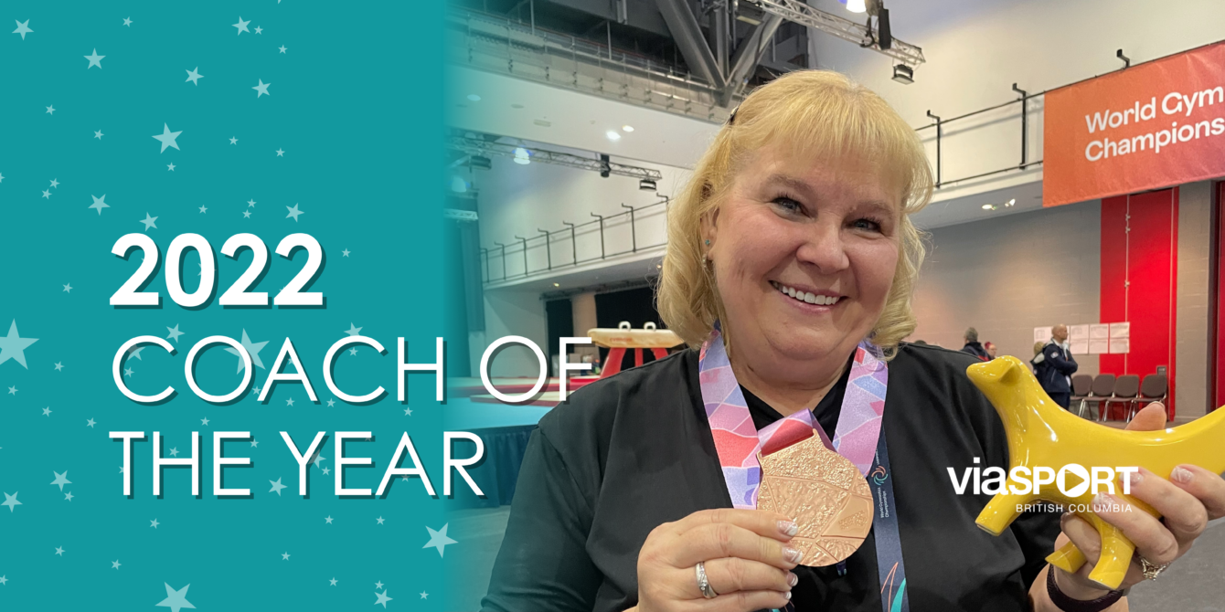 2022 High Performance Coach of the Year, Barbara Fraser - viaSport